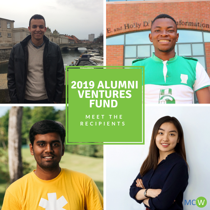 MCW Global Awards 2019 Alumni Ventures Fund Grants - MCW Global