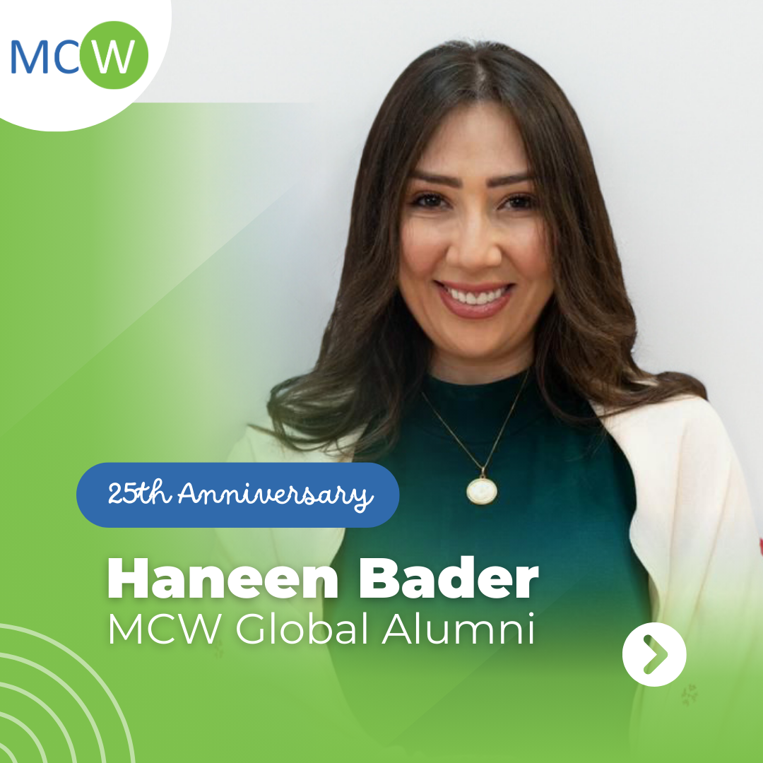 Building Bridges: Haneen Bader’s 15-Year Journey with MCW Global - MCW ...