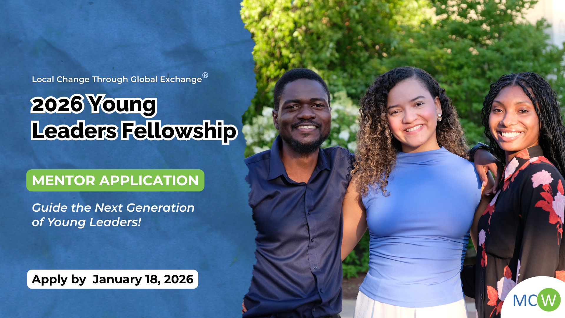 2026 Fellowship Mentor Application - MCW Global